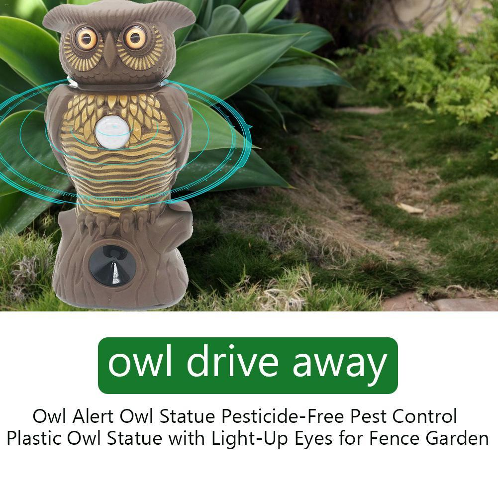 Ultrasonic Pest Repeller Garden Owl – Trenz