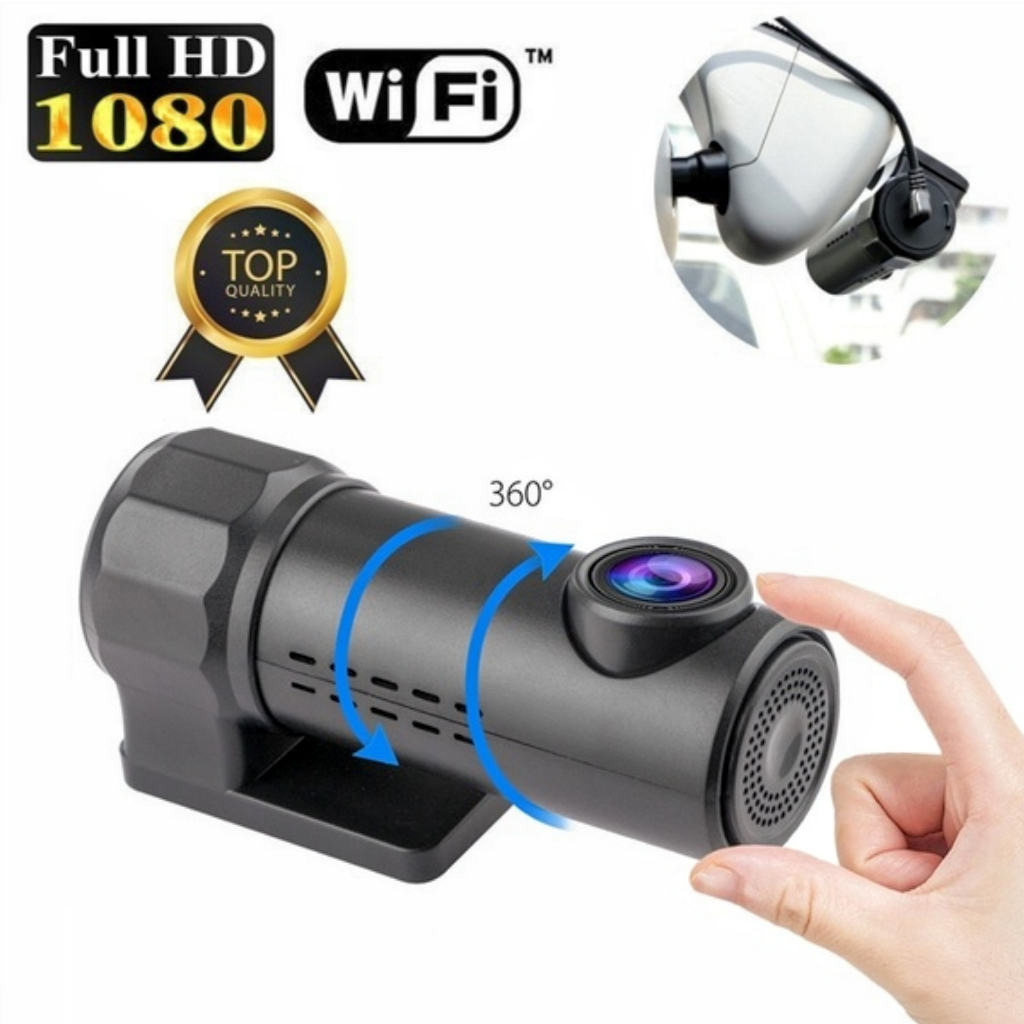 Discreet Car DVR WiFi Camera – Trenz